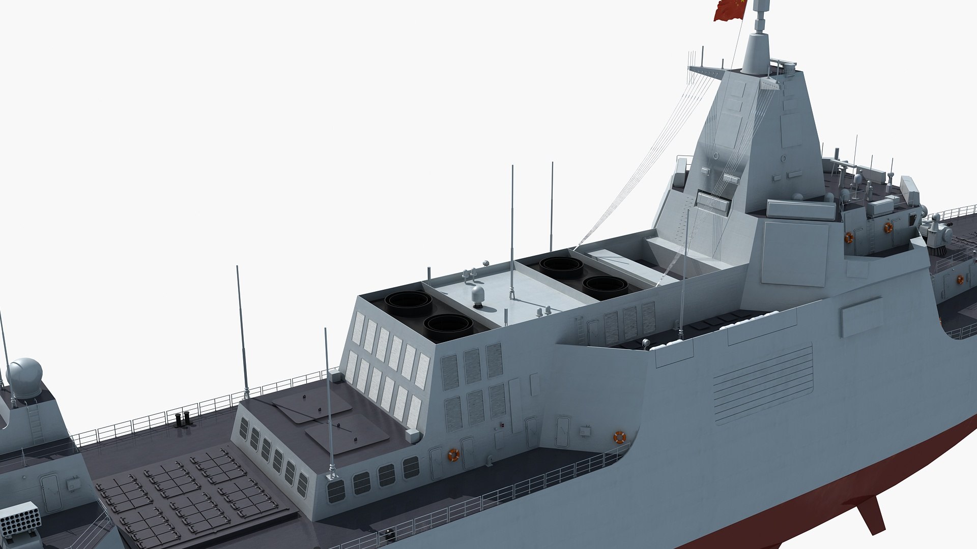 Chinese Navy Type 055 3D Model - TurboSquid 1462532