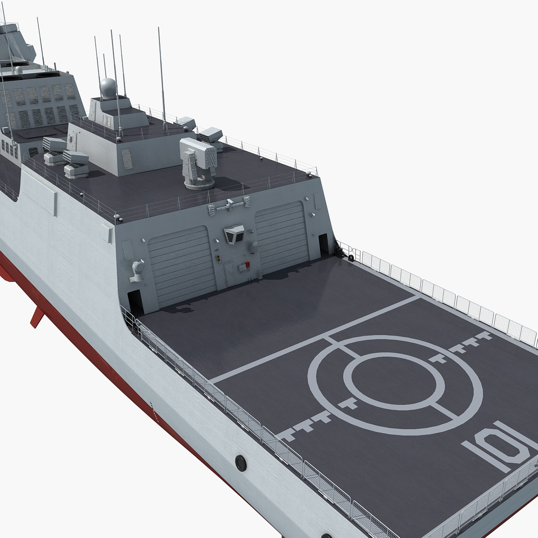 Chinese navy type 055 3D model - TurboSquid 1462532