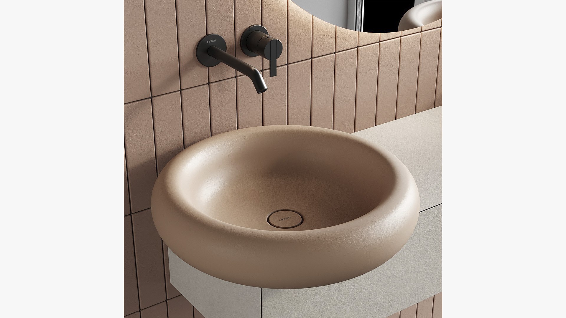 3D Inbani Ease Vanity Unit Set 1 Model - TurboSquid 2300104