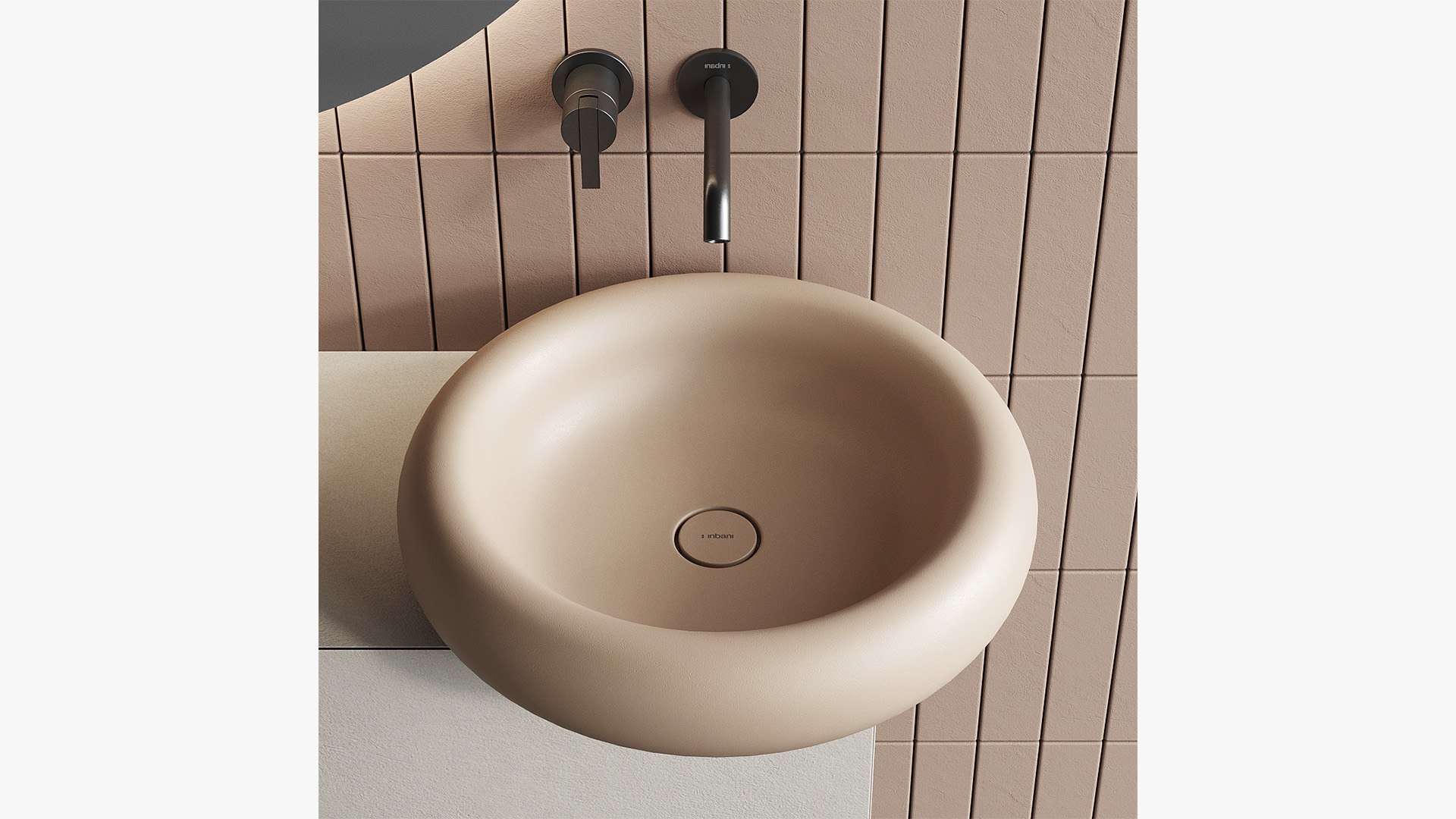 3D Inbani Ease Vanity Unit Set 1 Model - TurboSquid 2300104