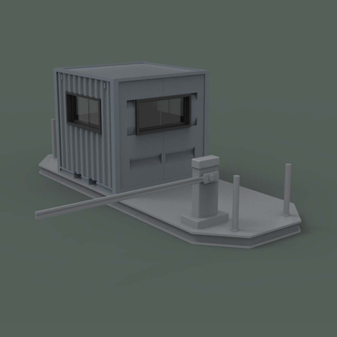 Guard House Obj