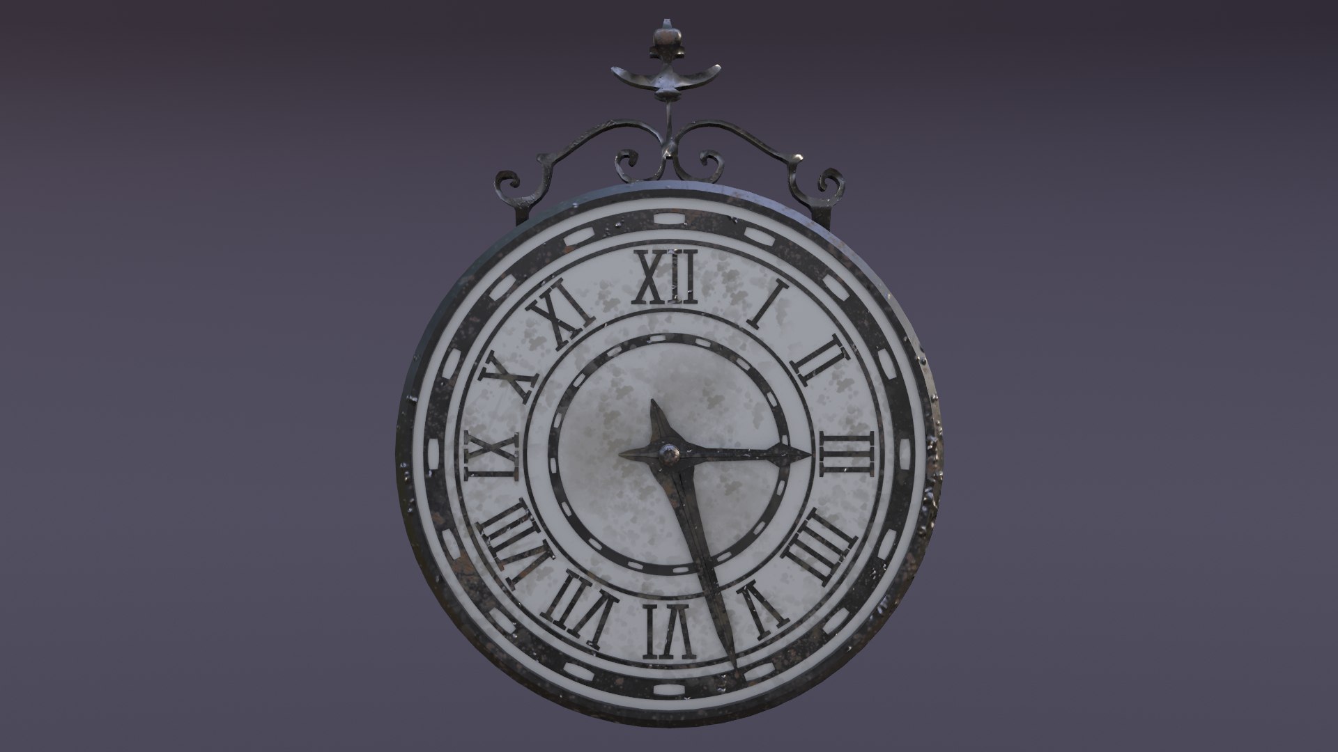 3D model Public Street Clocks - TurboSquid 2123870