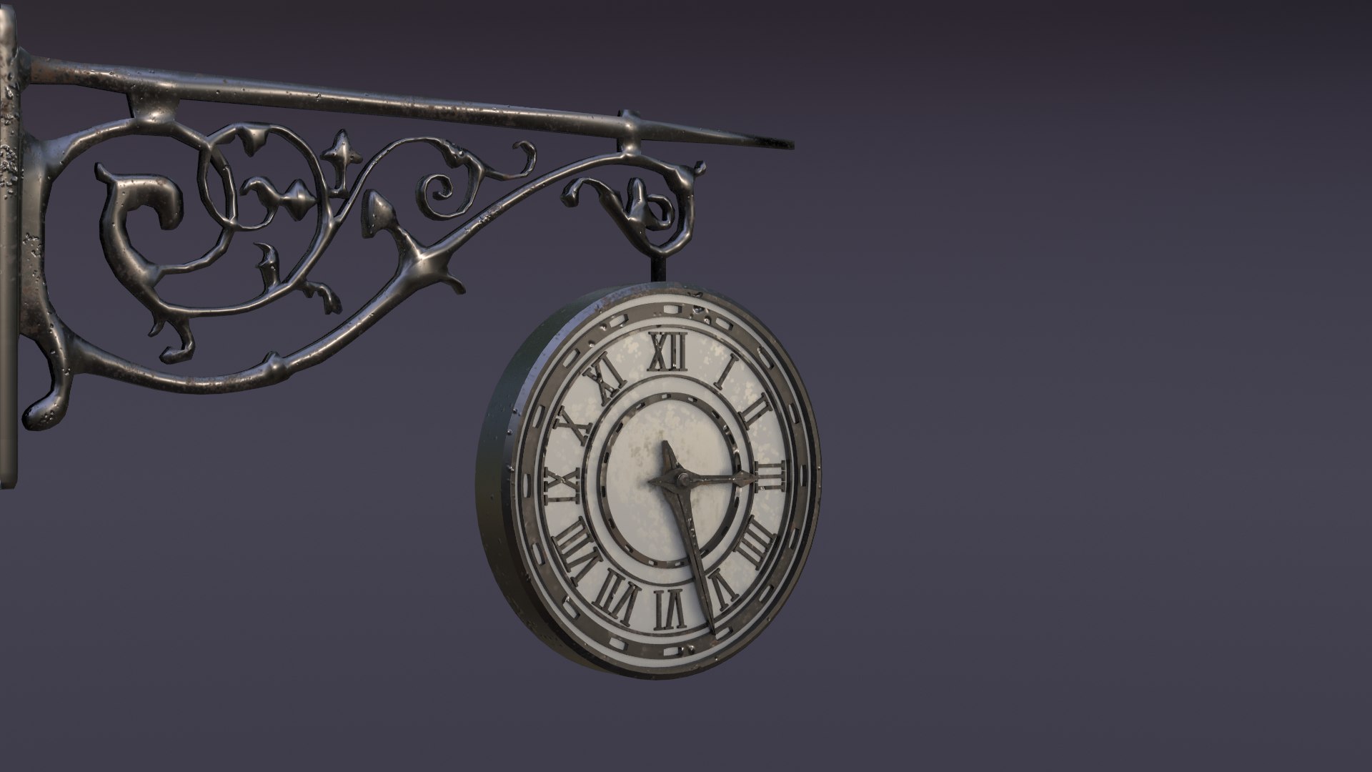 3D model Public Street Clocks - TurboSquid 2123870
