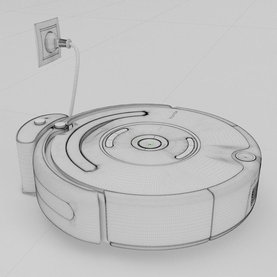 3d Irobot Roomba 581 Model