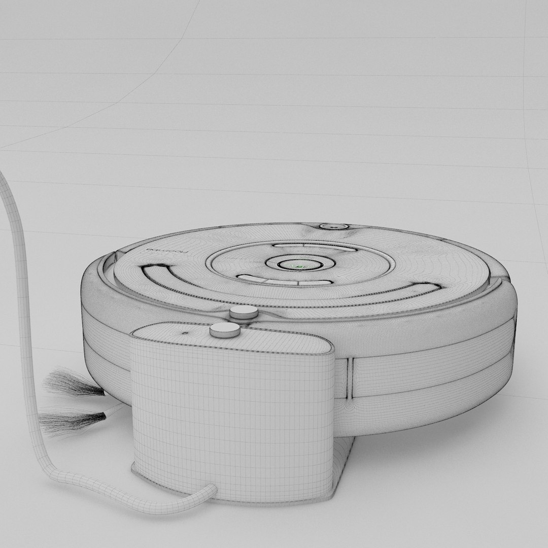 3d Irobot Roomba 581 Model