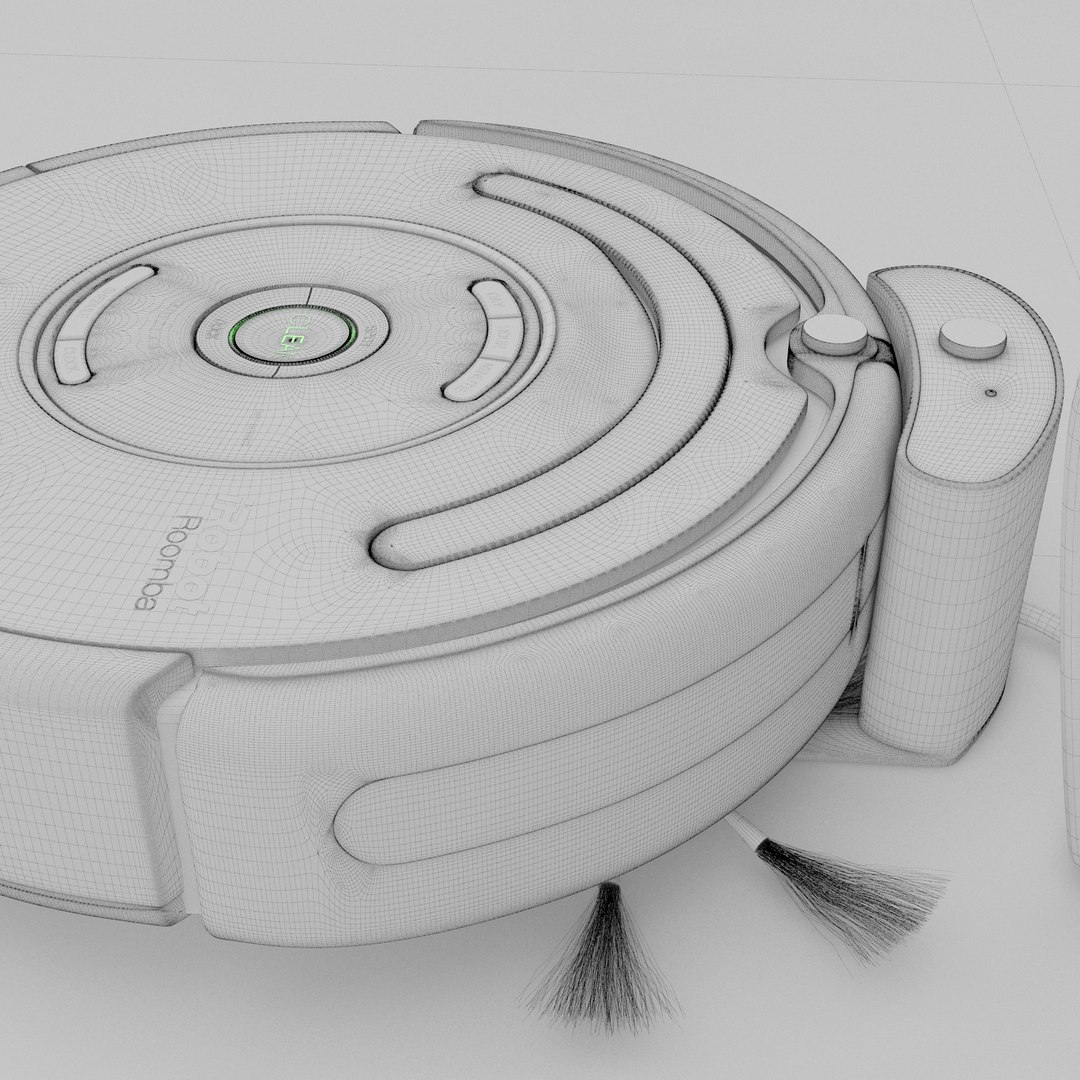 3d Irobot Roomba 581 Model