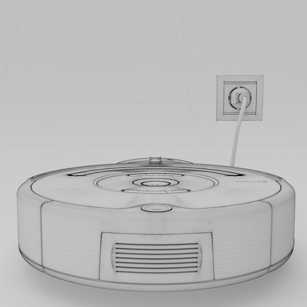 3d Irobot Roomba 581 Model