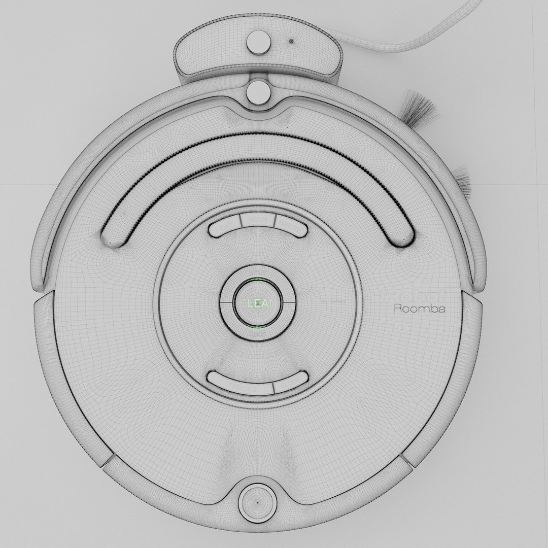 3d Irobot Roomba 581 Model