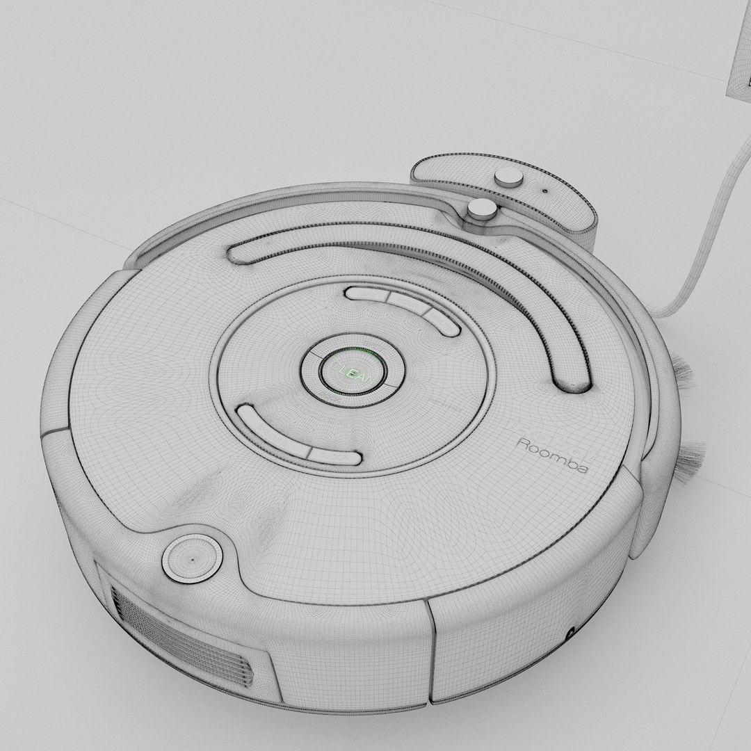 3d Irobot Roomba 581 Model