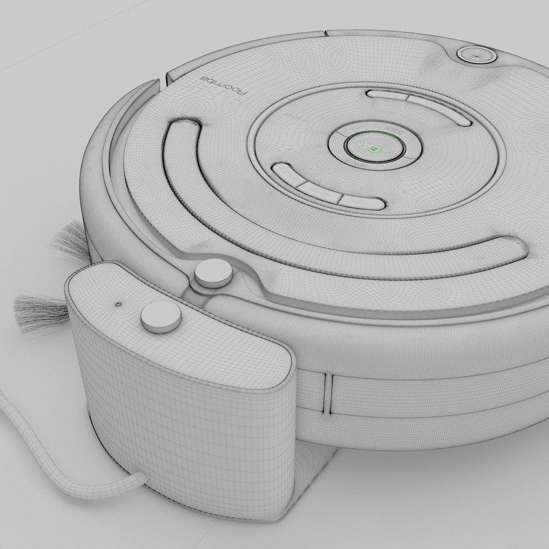 3d Irobot Roomba 581 Model
