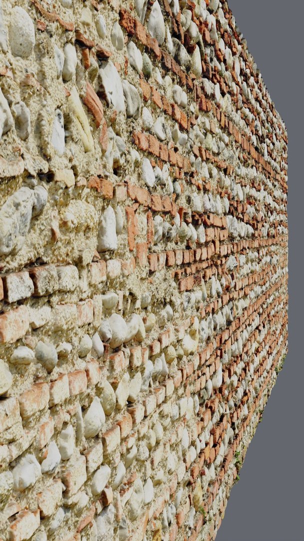Ultra Realistic Brick Old Wall Hy Poly Scan 3D Model 3D Model ...