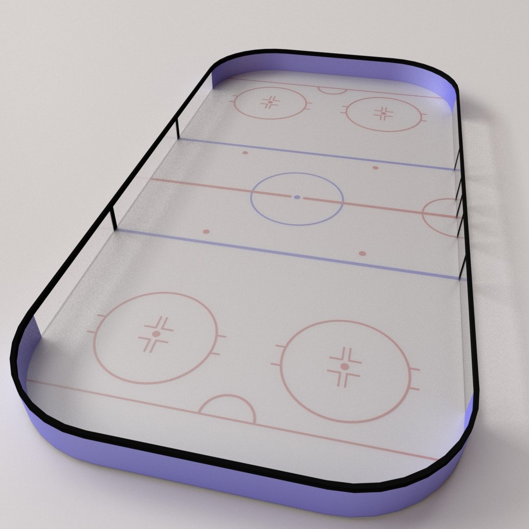 Ice Skating Rink 3D Model - TurboSquid 1838193