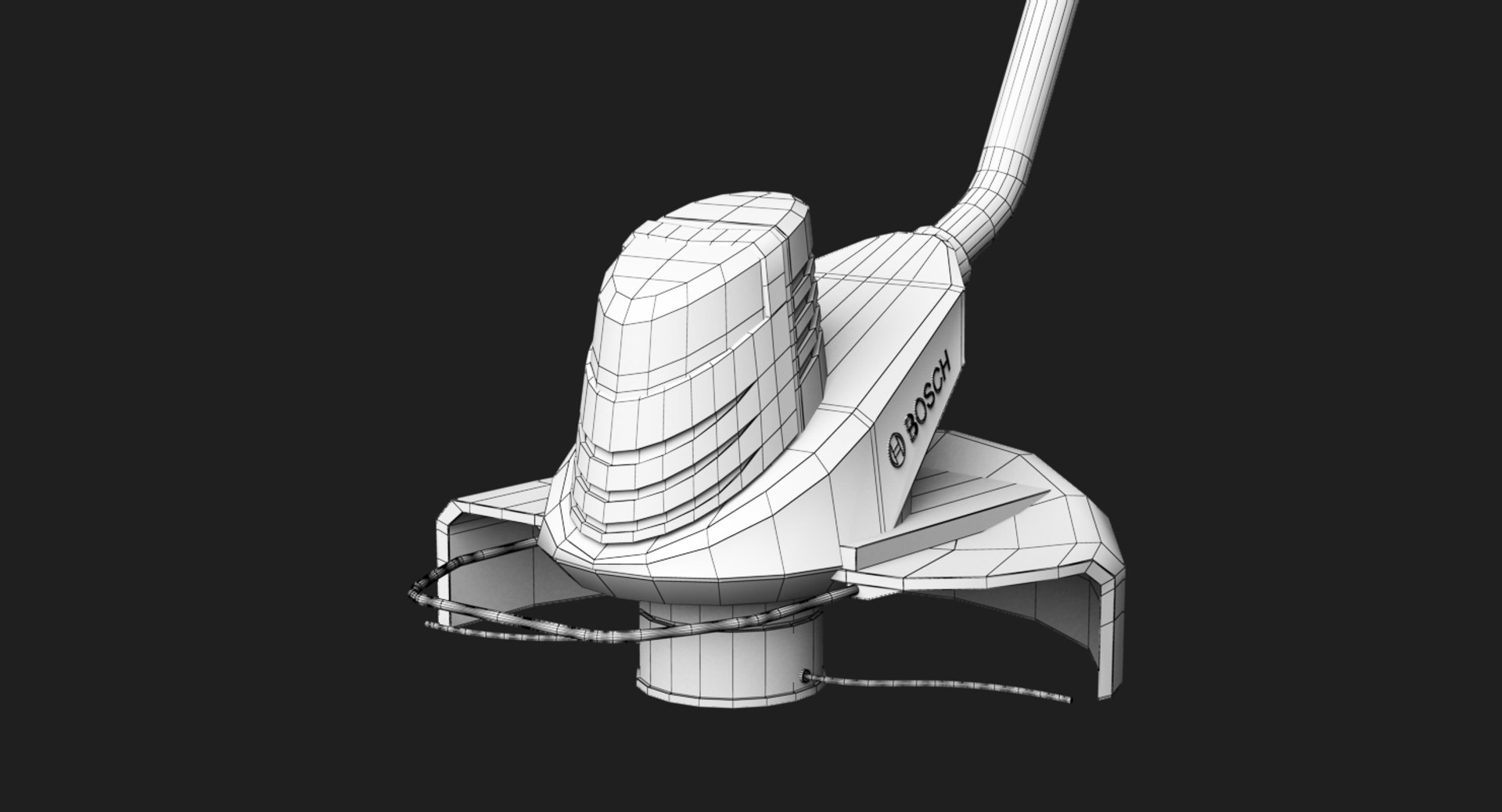 Electric Grass Trimmer Model - TurboSquid 1288705