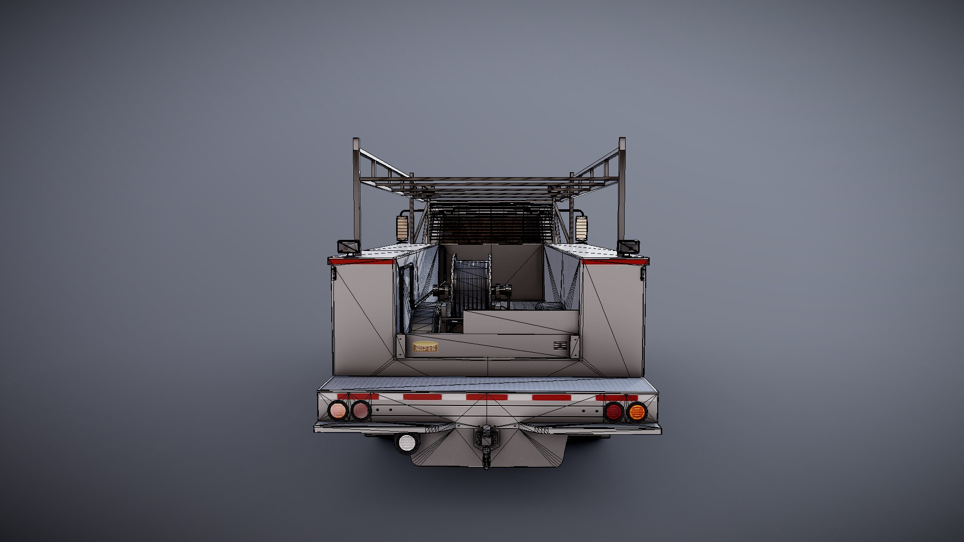 International Durastar service truck 3D model - TurboSquid 2151114