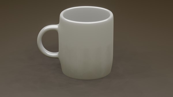 Mug subdivided 3D model - TurboSquid 1488772