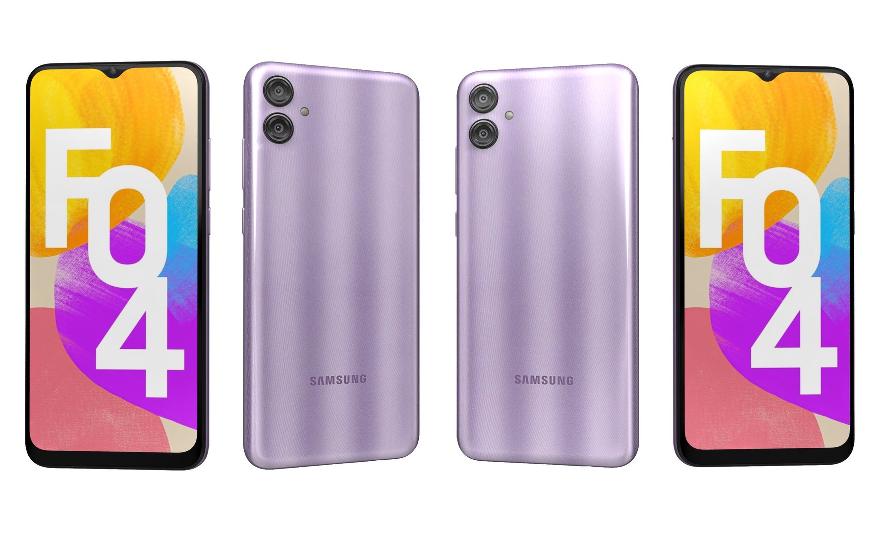 Samsung Galaxy F04 Purple 3D Model - TurboSquid 2036926