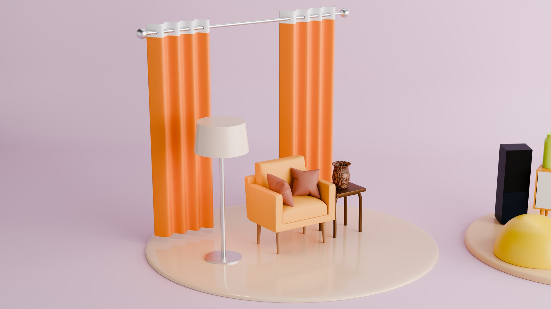Stylish Home Interior 3D Pack For Visual Excellence 3D Model ...