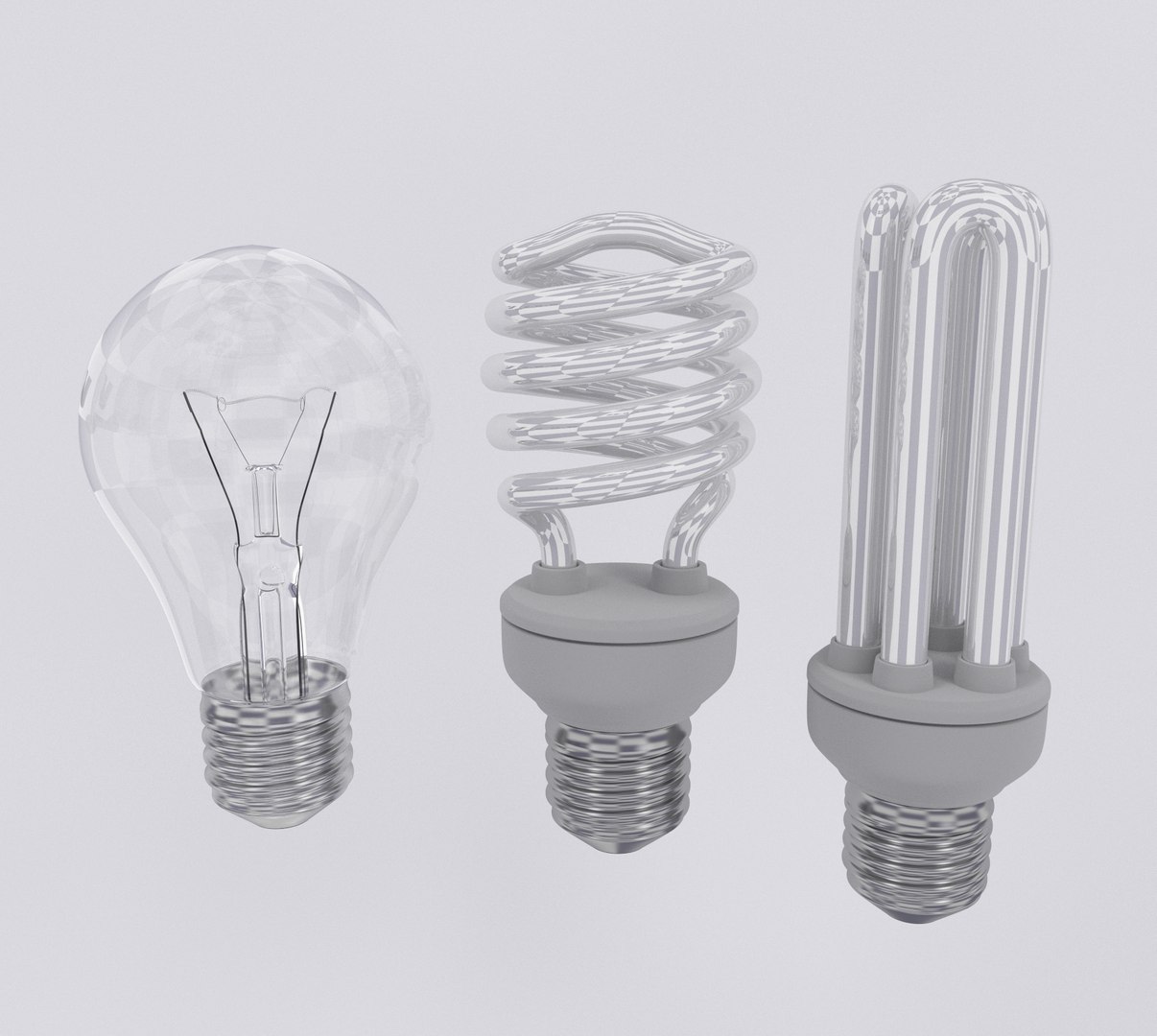 3d light bulbs