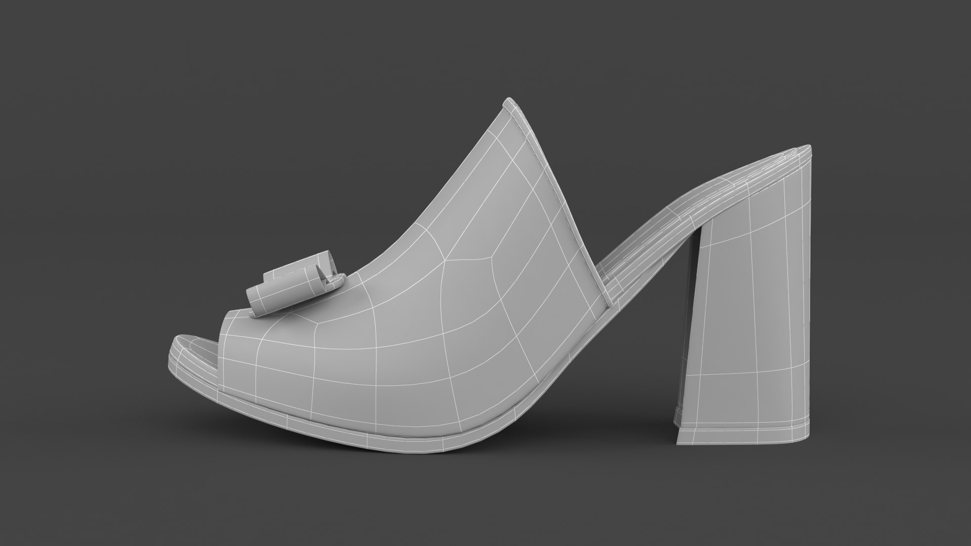 Women Slide Sandal 3D Model - TurboSquid 2237250