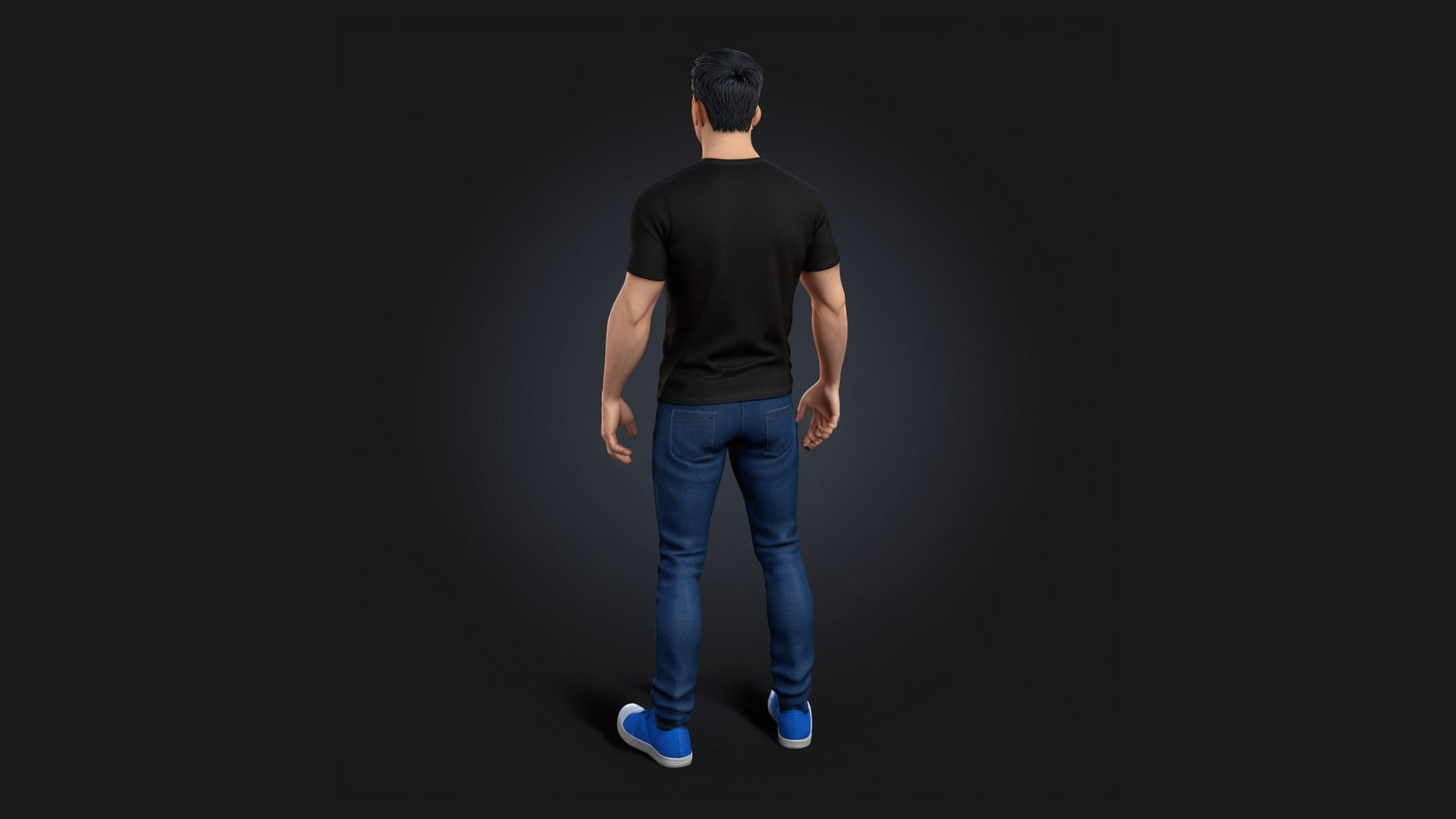 Generic Male In Casual Outfit - Low To Ultra Poly STL Format 3D Model ...