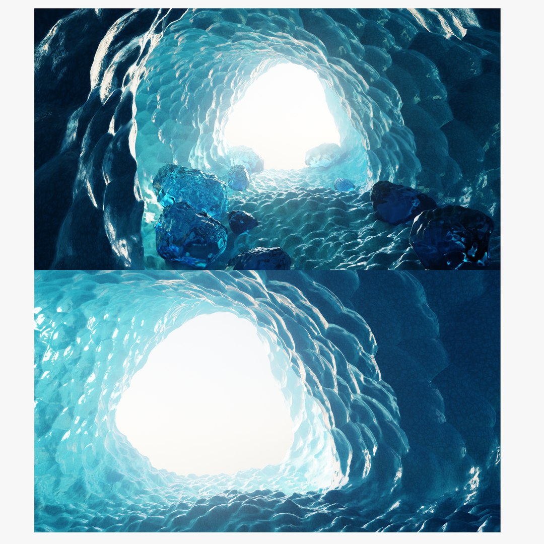 3D Caves Frozen - TurboSquid 2180097