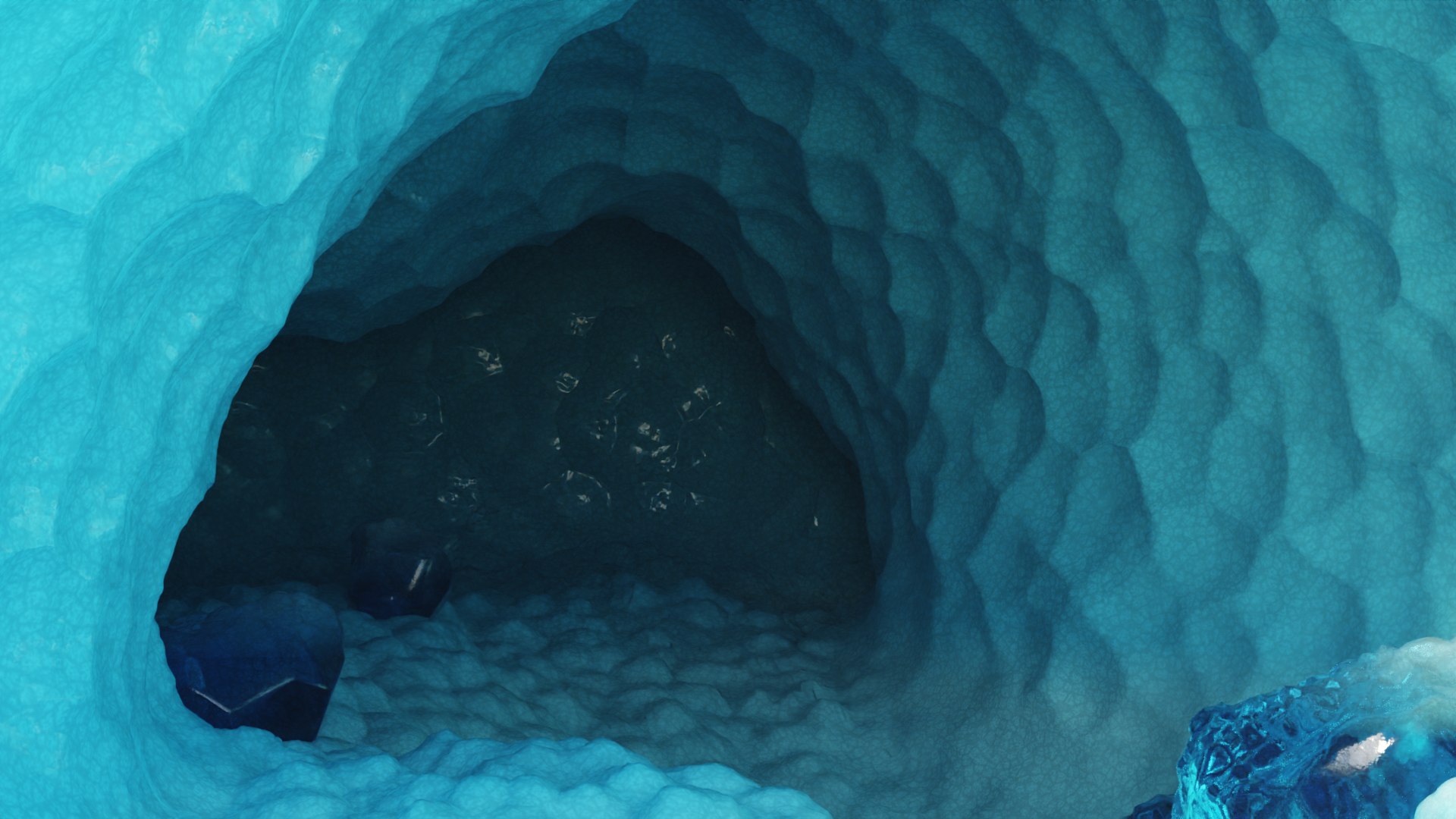 3D Caves Frozen - TurboSquid 2180097
