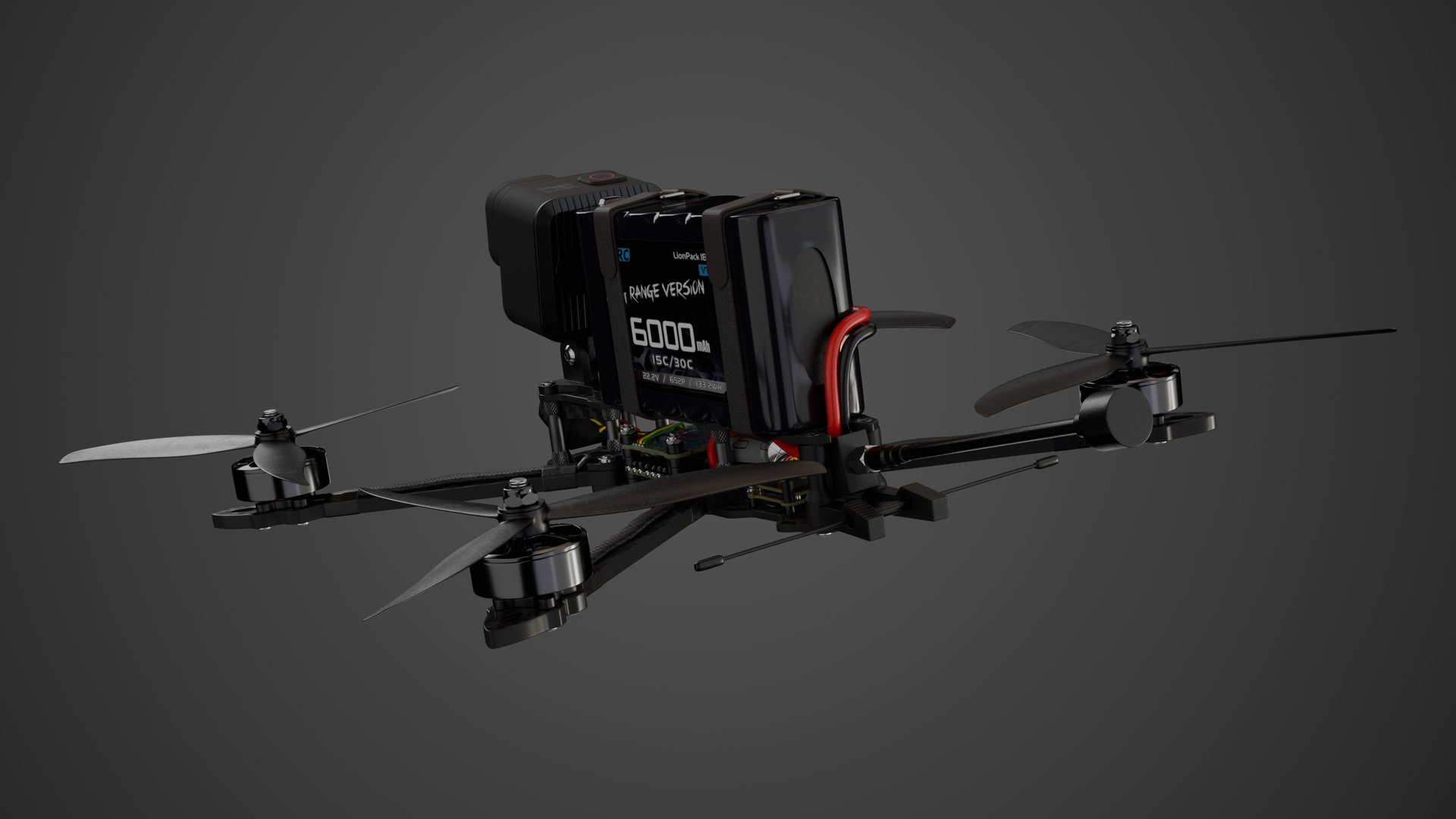 Fpv Drone 3D Model - TurboSquid 2424070