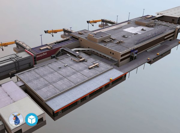 Airport Terminal 3D Models for Download | TurboSquid