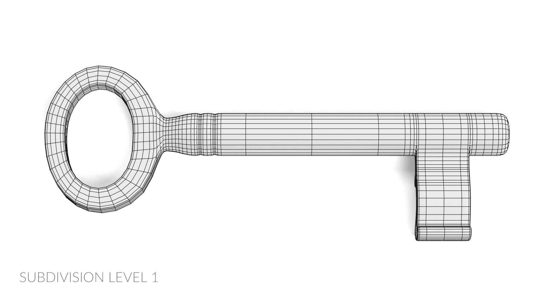 New Key 1 3D Model - TurboSquid 1393962