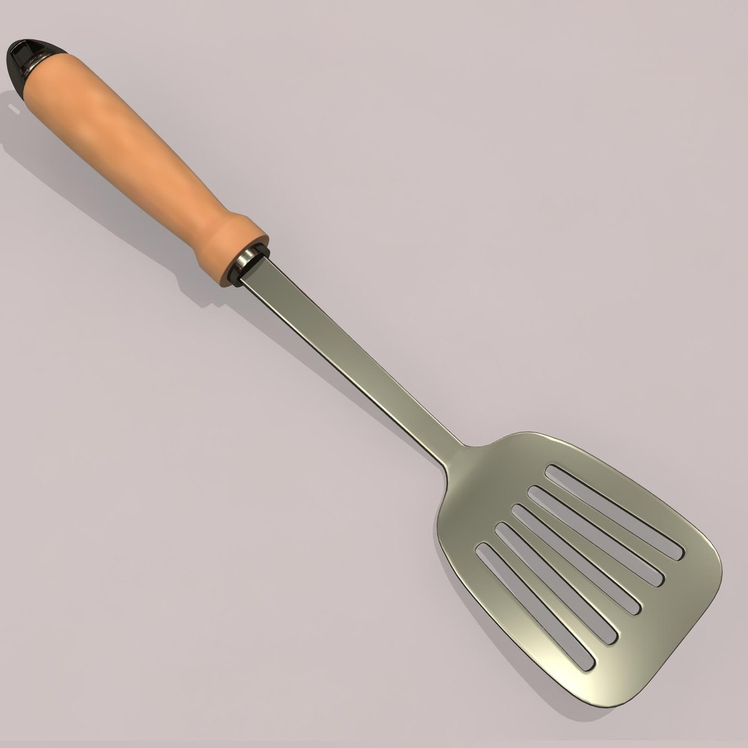 kitchen tools spatula 3d model