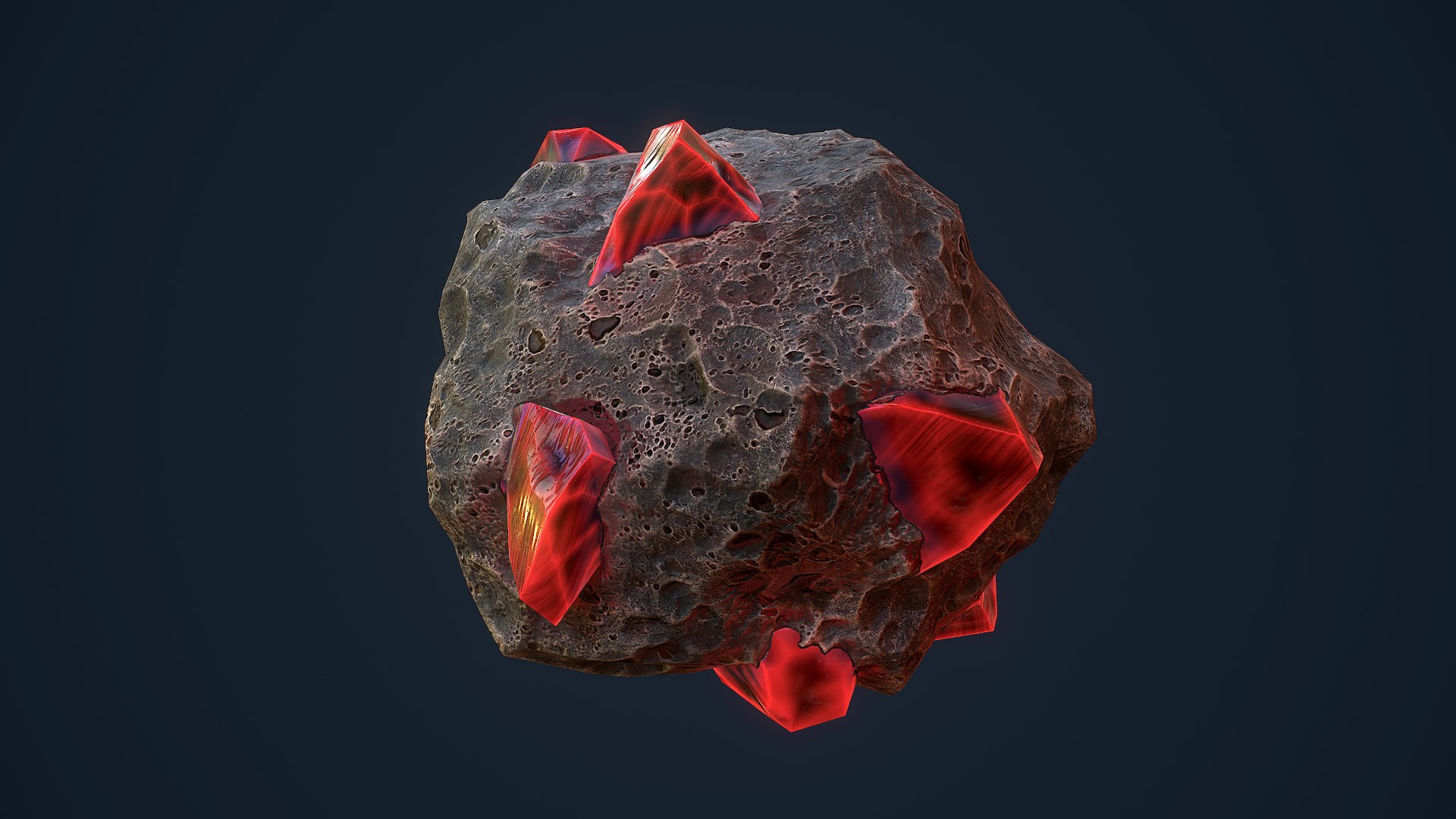 3D Asteroids -Meteorite - TurboSquid 2134221