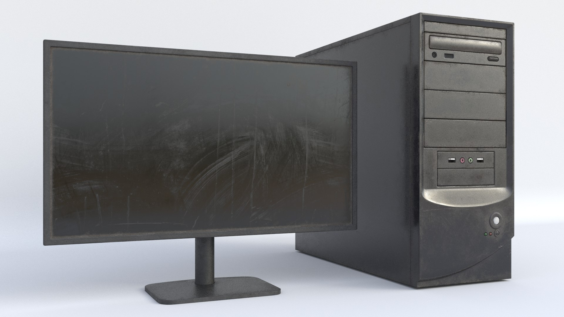 Old Computer PBR 3D - TurboSquid 2364888