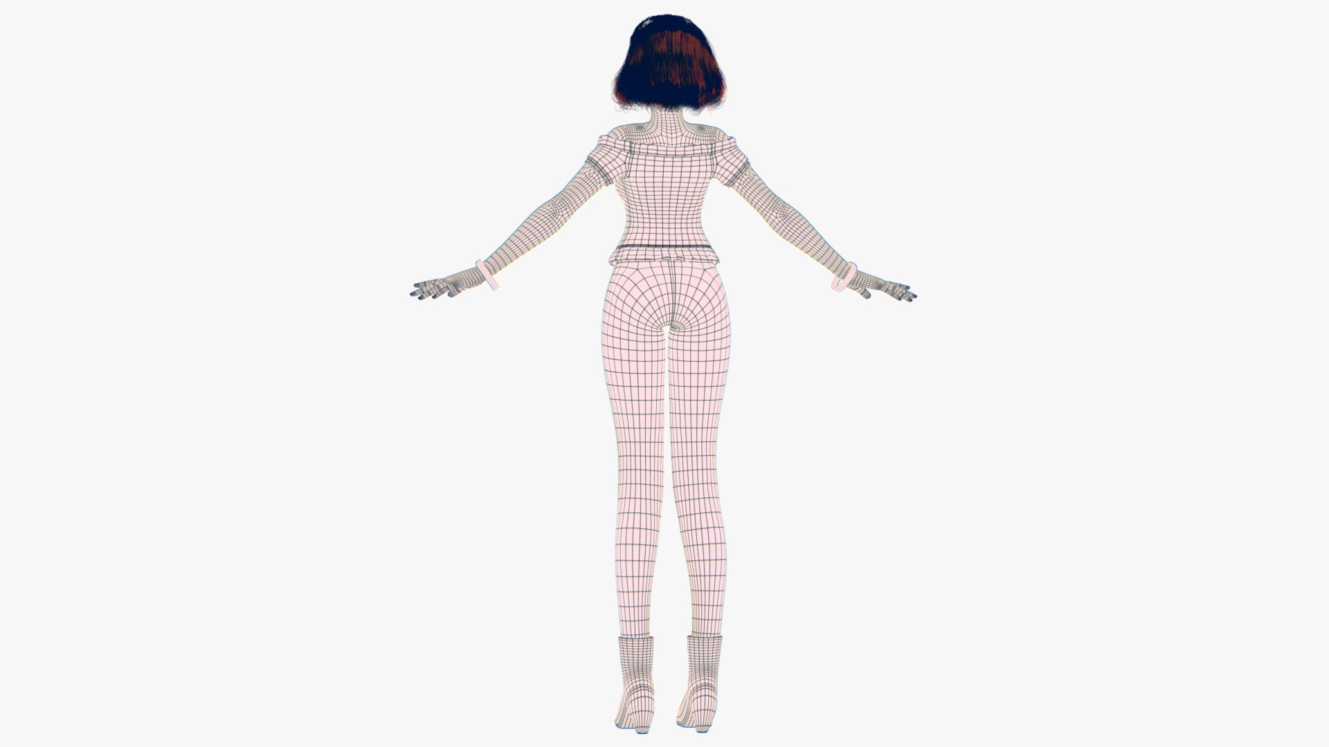 3D Model Angela - A Stylized Girl - TurboSquid 2088881