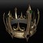 3d Crown Evil King