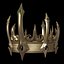3d Crown Evil King