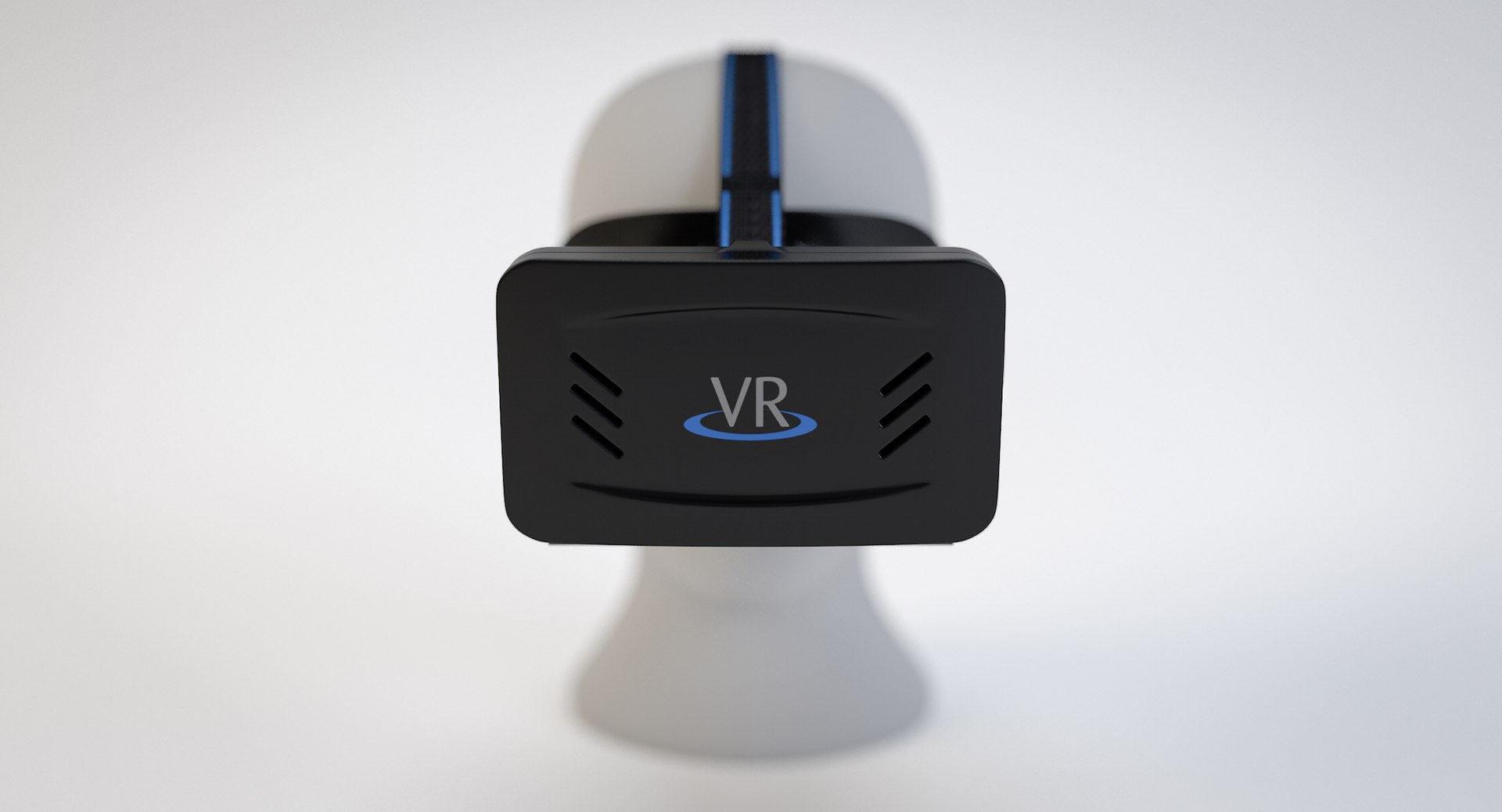 3d Model Virtual Reality Headset Head