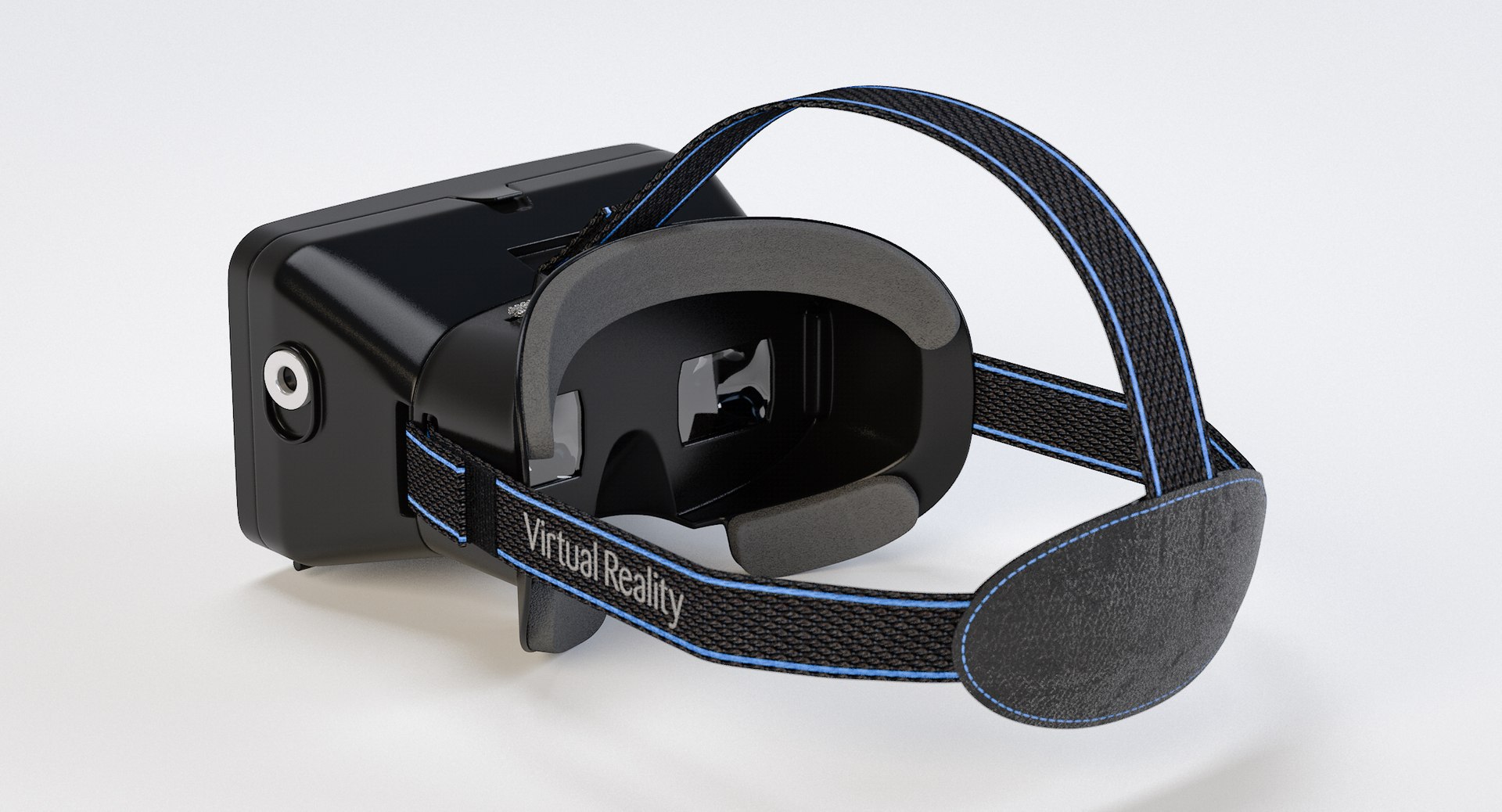 3d Model Virtual Reality Headset Head