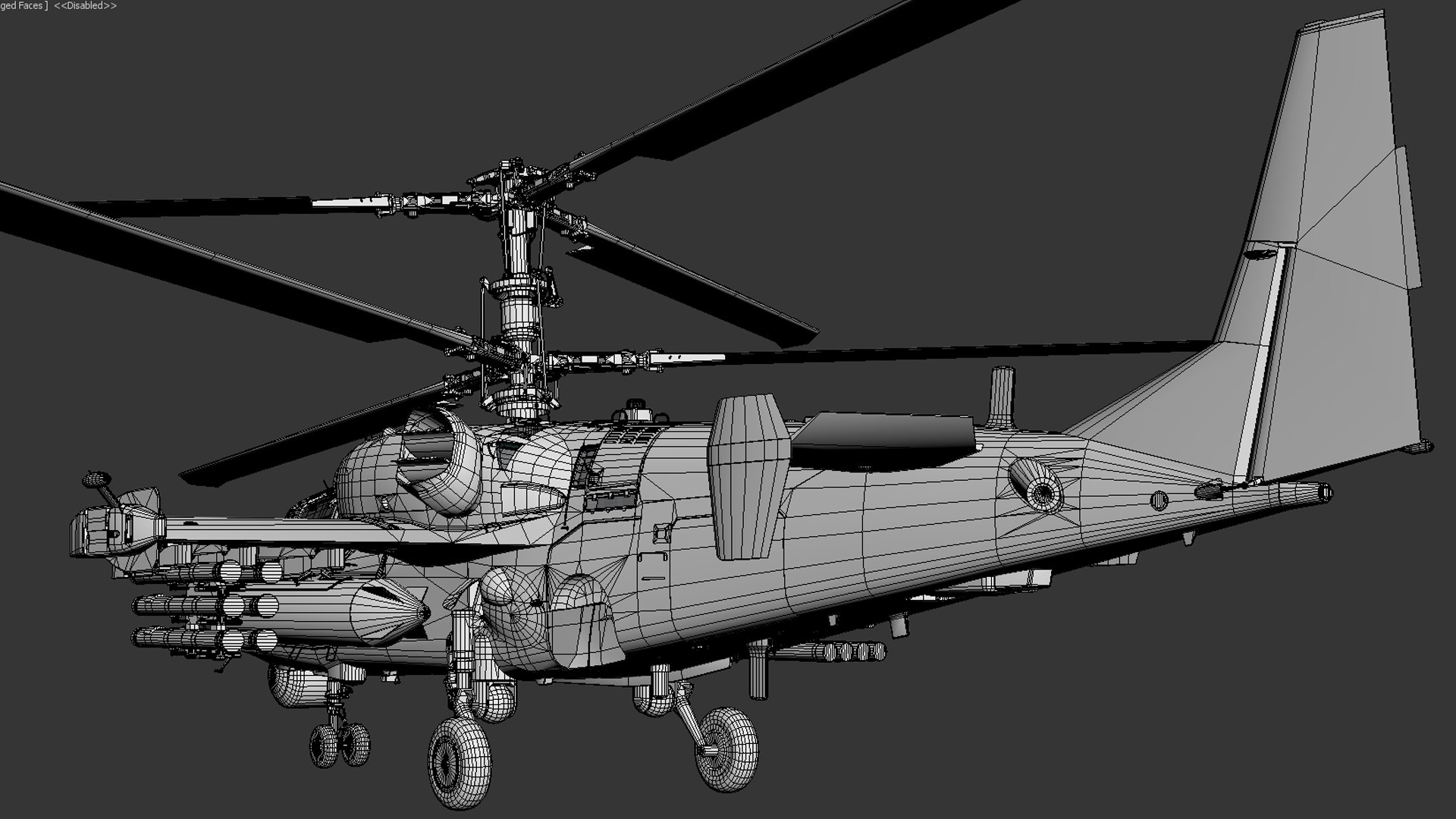 3D Ka-52 Alligator Hokum B model - TurboSquid 2012572
