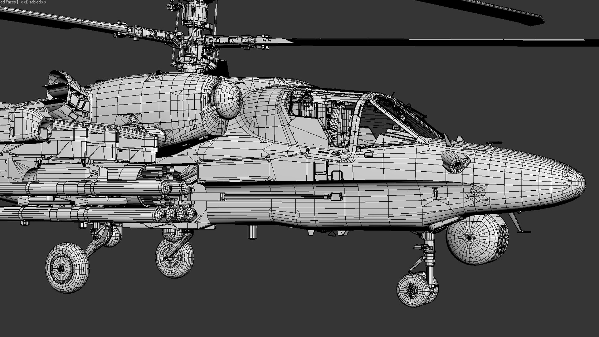 3D Ka-52 Alligator Hokum B model - TurboSquid 2012572