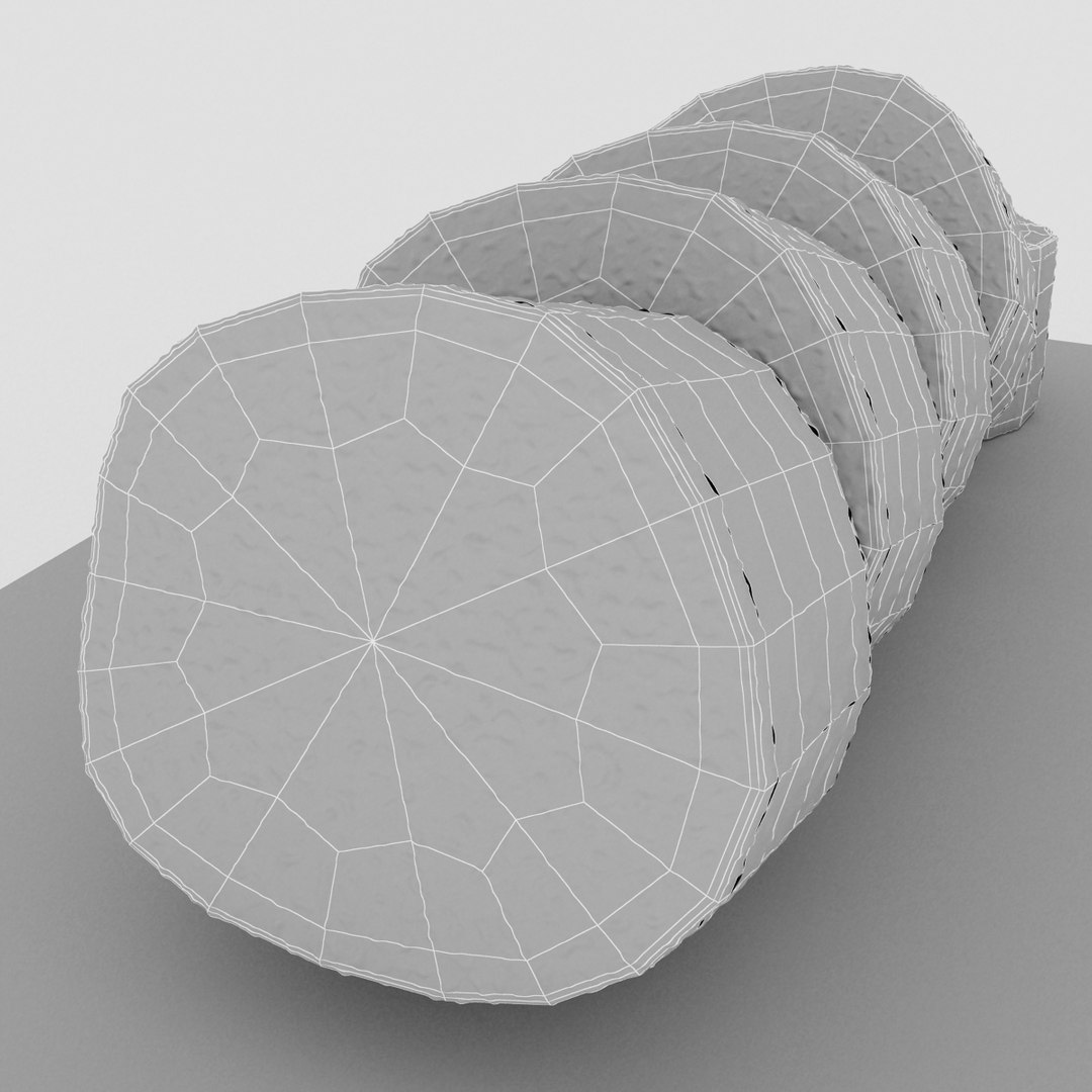 bread slice 3d max