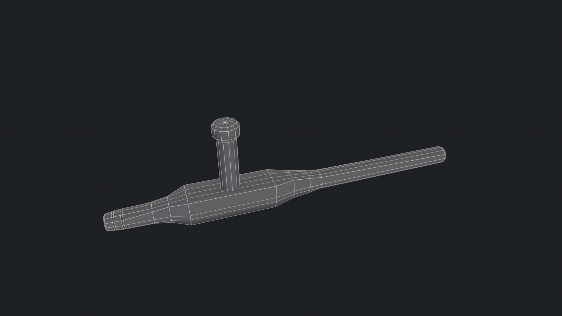 Tonfa 3D Model - TurboSquid 1988640