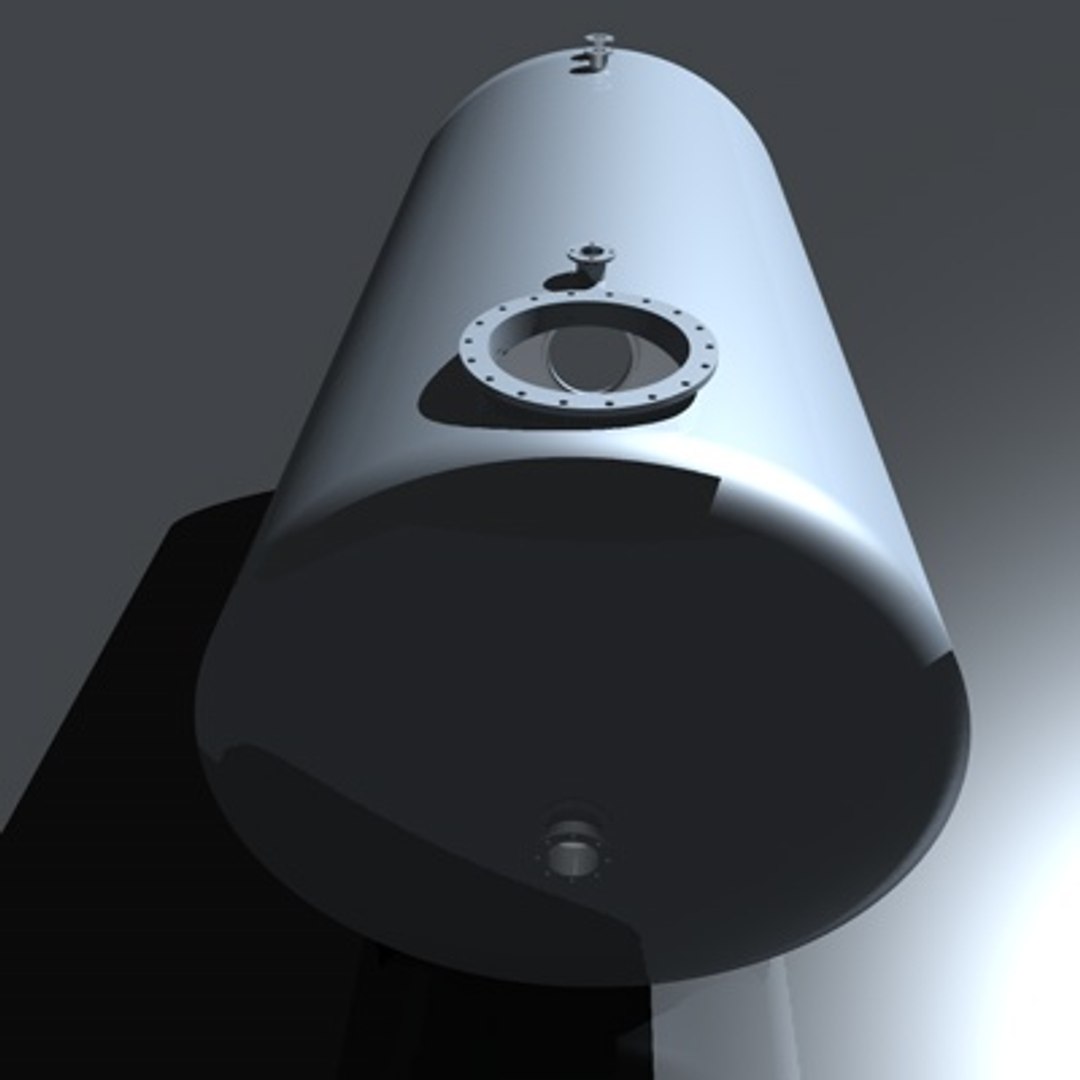 tank element industrial 3d model