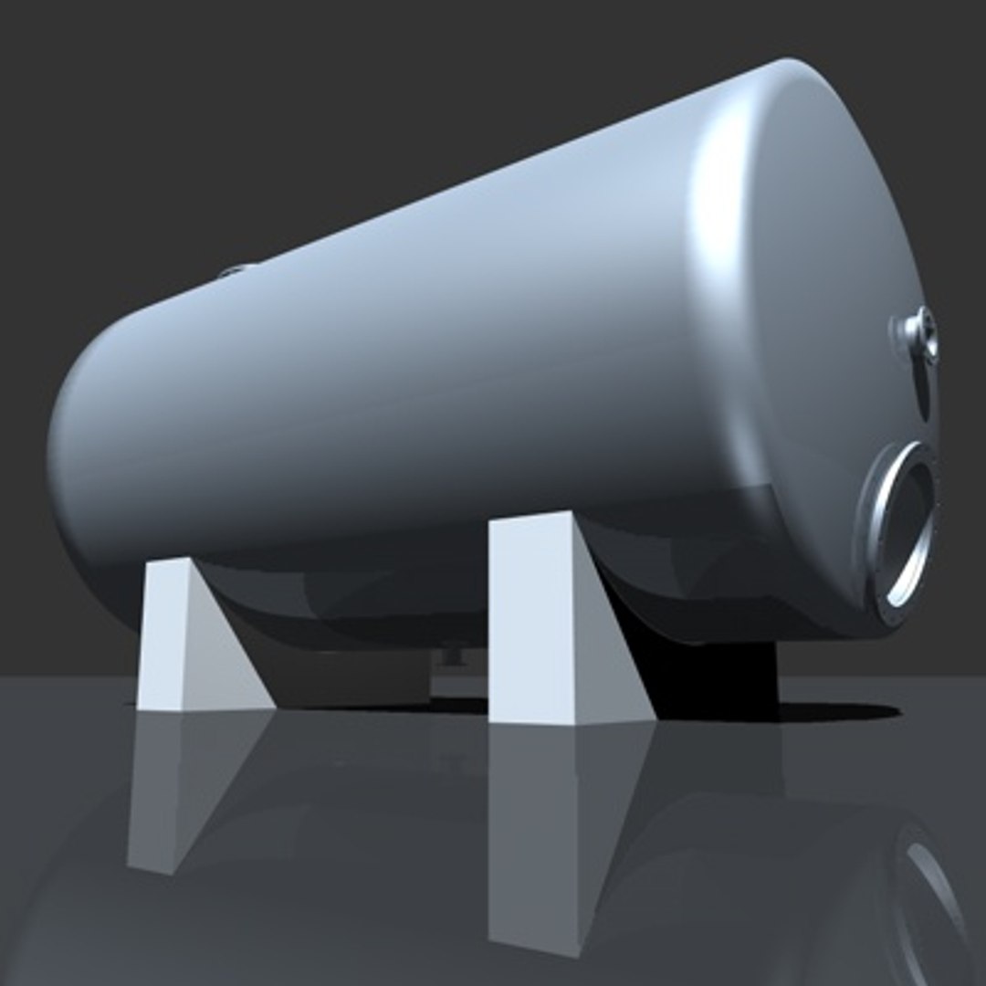 tank element industrial 3d model