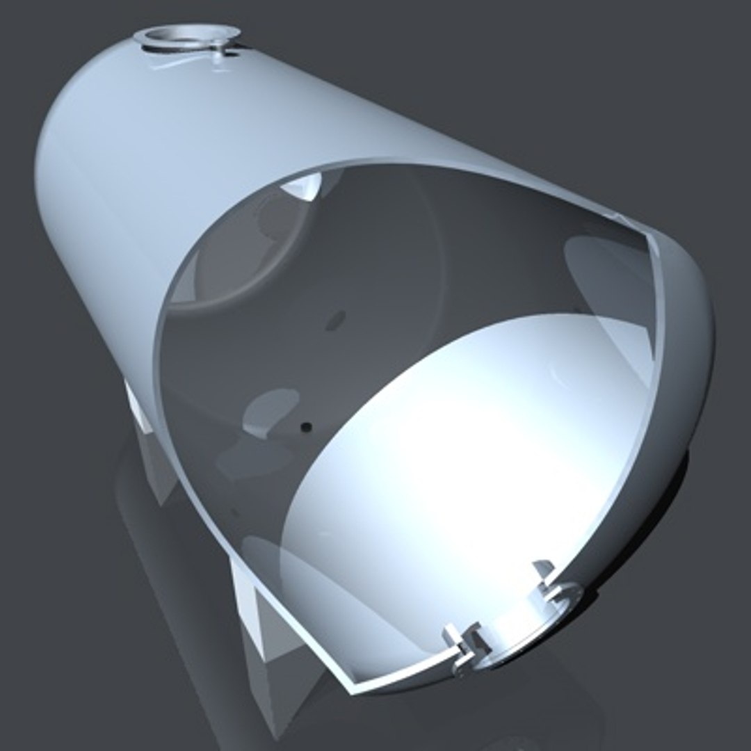 tank element industrial 3d model
