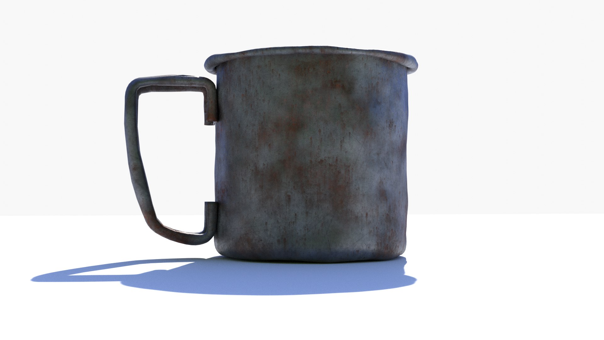 Rusted Metalcup 3D - TurboSquid 1771912