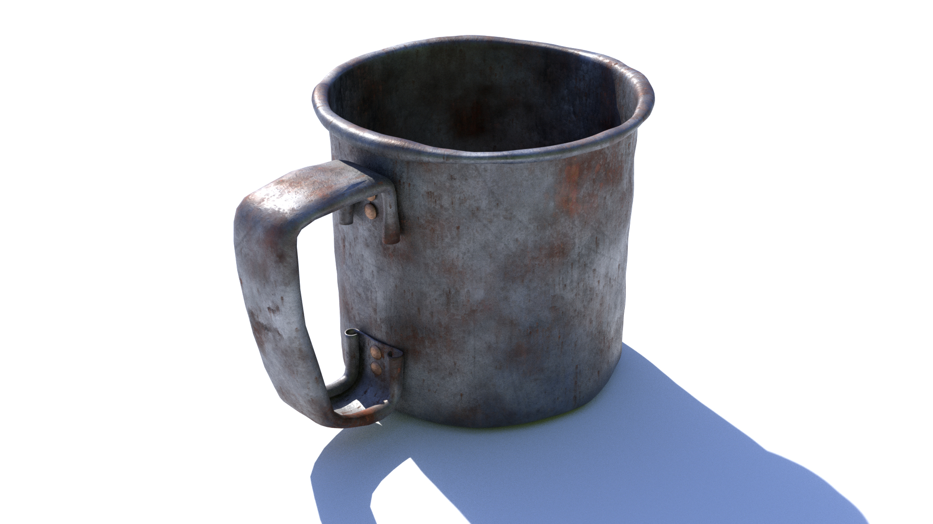 Rusted Metalcup 3D - TurboSquid 1771912