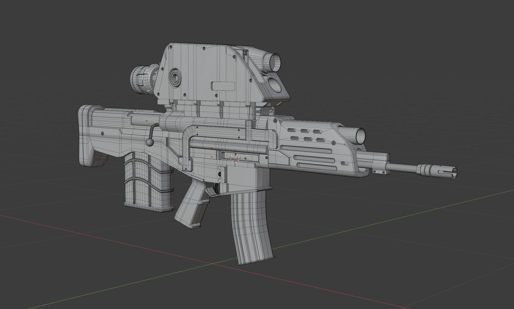 3D K11 Weapon Model - TurboSquid 1654025