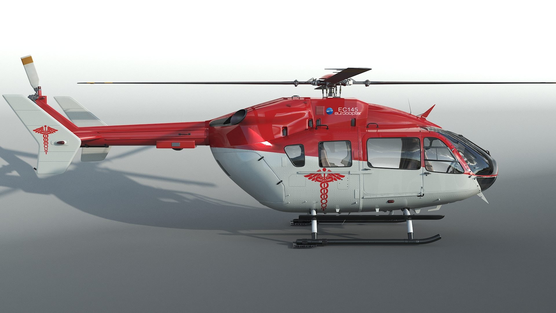 Eurocopter EC 145 3D Model - TurboSquid 1741268