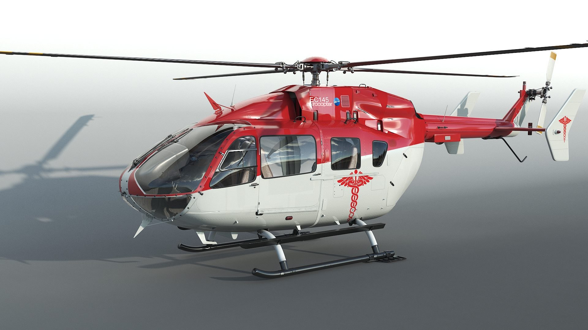 Eurocopter EC 145 3D Model - TurboSquid 1741268