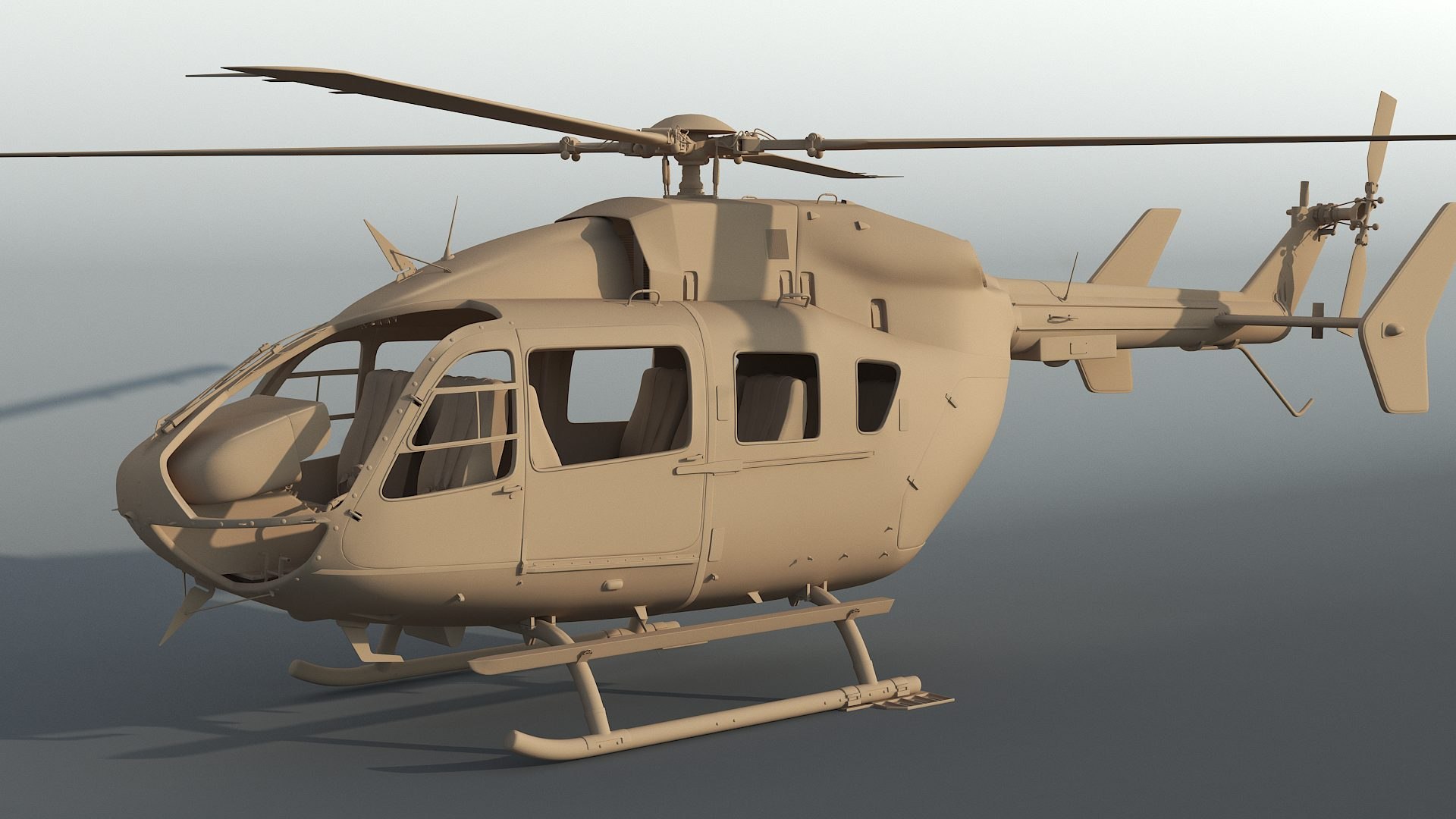 Eurocopter EC 145 3D Model - TurboSquid 1741268